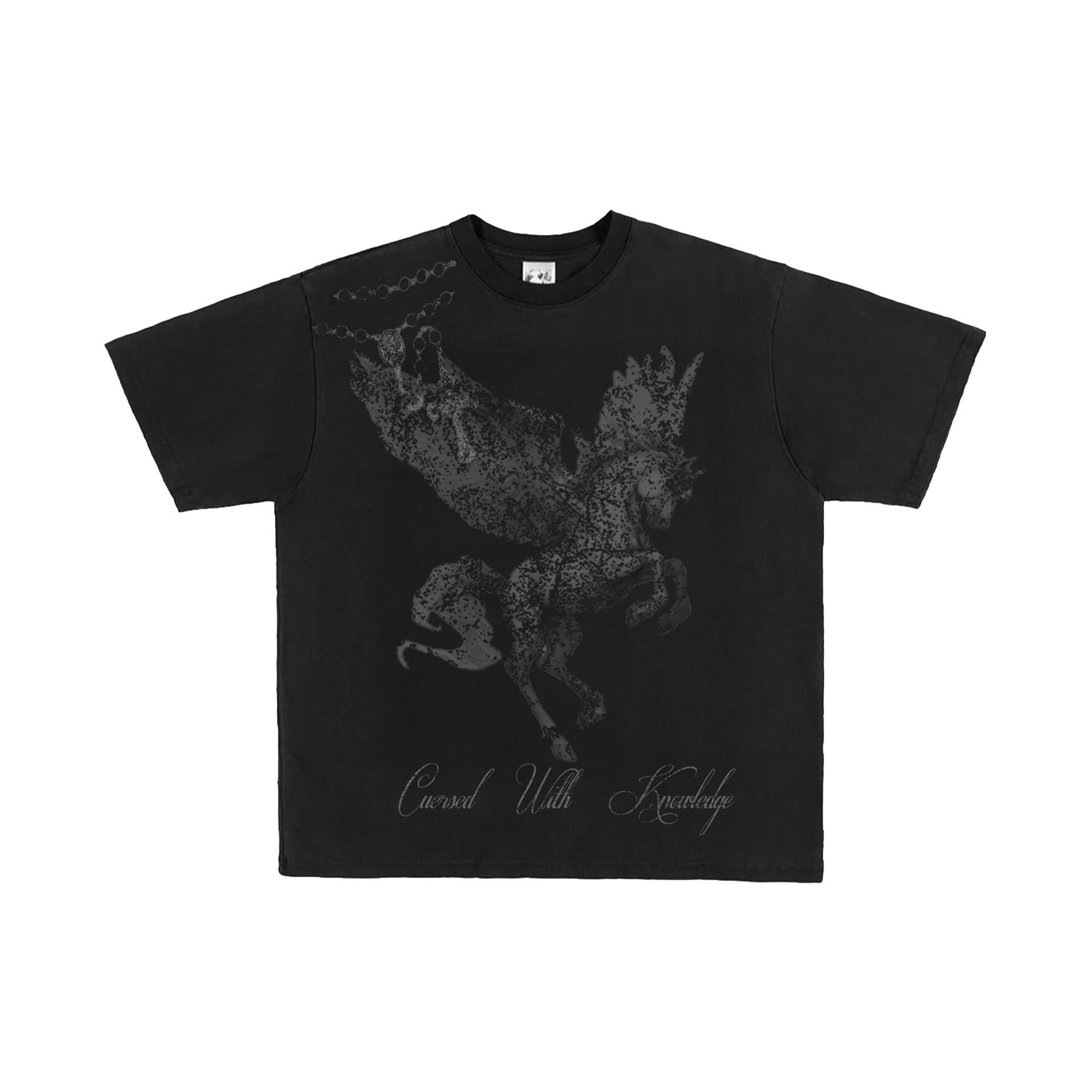 CURSED WITH KNOWLEDGE T-SHIRT – SUFFER